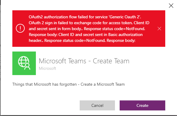 Installation Step 2 · Issue #3 · ltwlf/Microsoft-Flow-Create-Team ...