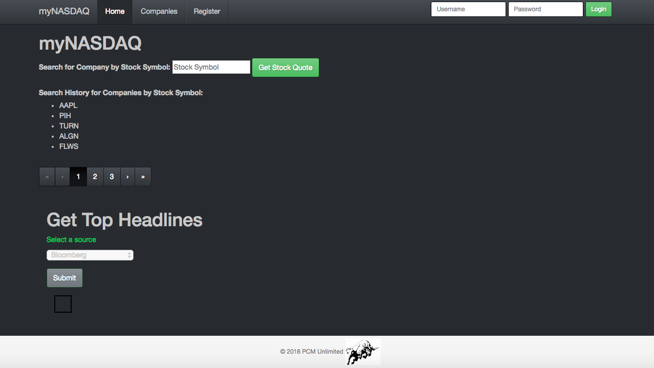GitHub - patrickthesailorman/myNasdaq: Nasdaq app (MEAN Stack)