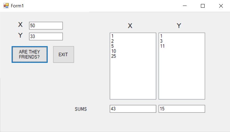 GitHub - berkaysahin/FriendlyNumbers-OOPProject