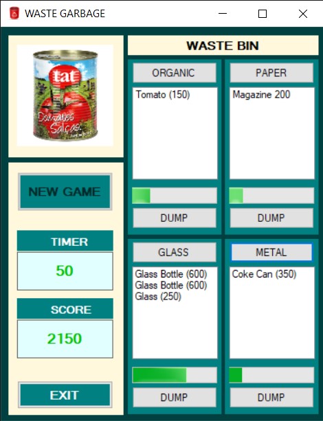 GitHub - berkaysahin/WasteGarbageGame-OOPProject