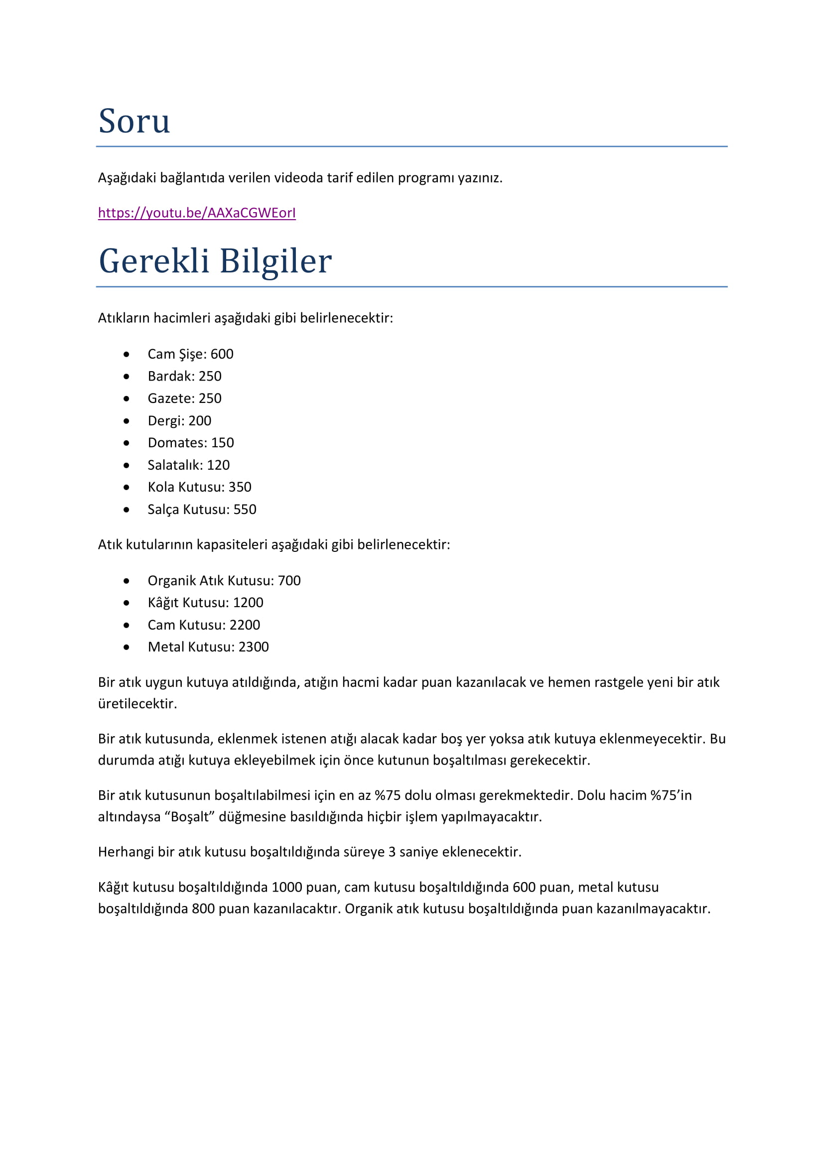 GitHub - berkaysahin/WasteGarbageGame-OOPProject