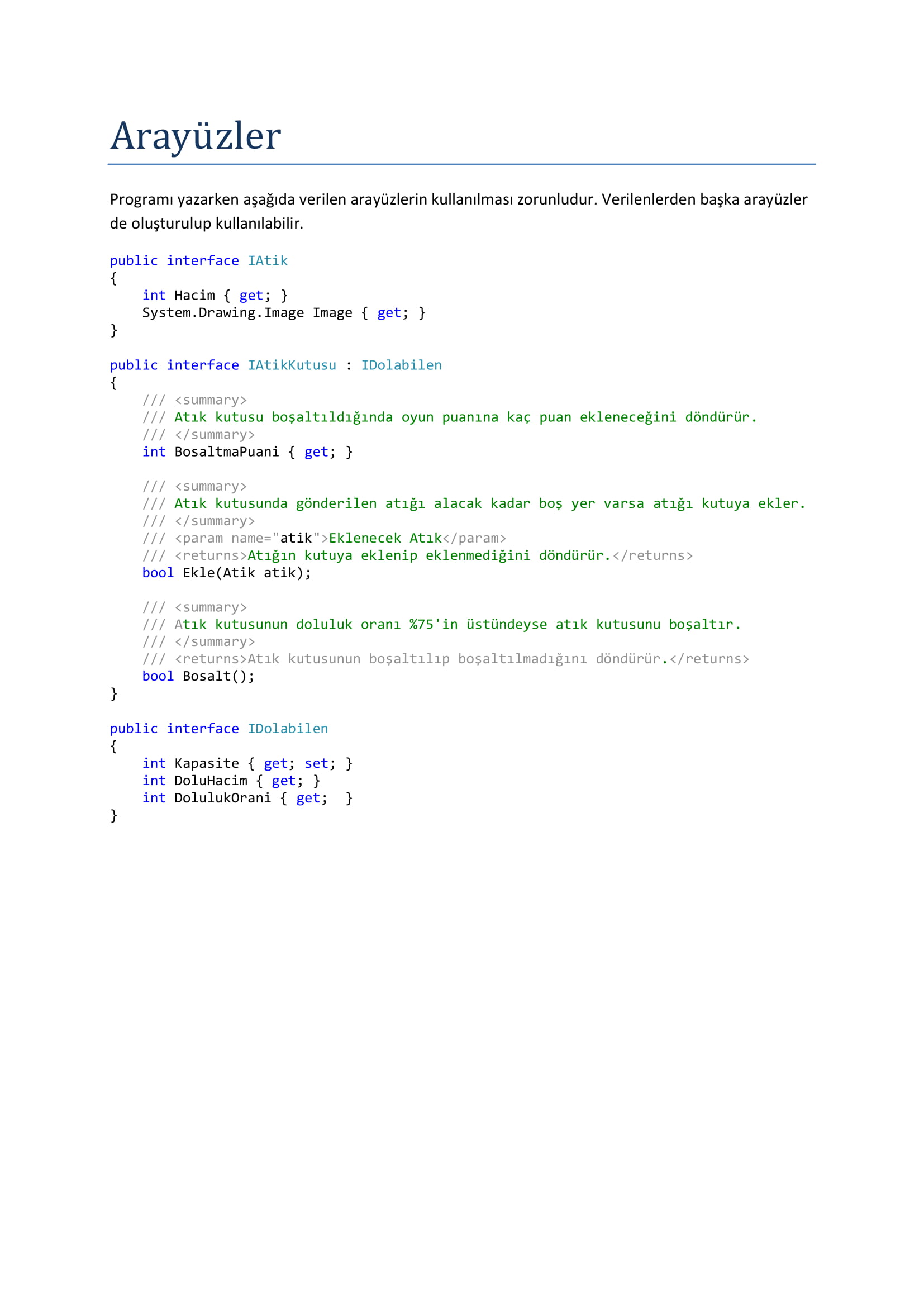 GitHub - berkaysahin/WasteGarbageGame-OOPProject