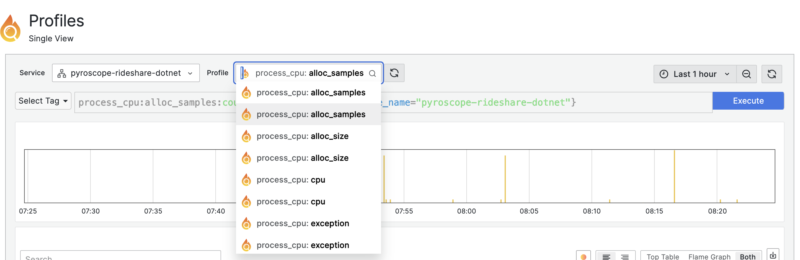 Simplify UI elements related to profile types · Issue #2492 · grafana ...