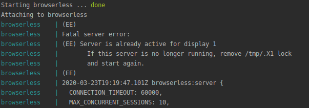 docker-compose: fatal server error · Issue #646 · browserless/browserless · GitHub