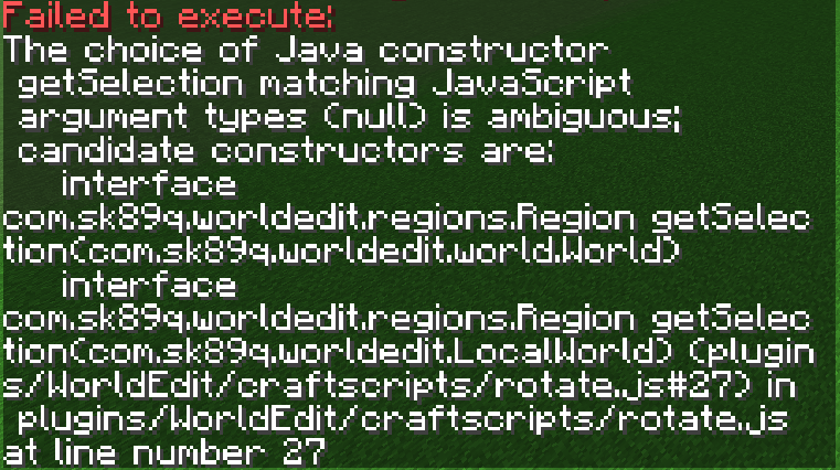 CraftScript is very buggy. · Issue #666 · boy0001/FastAsyncWorldedit · GitHub