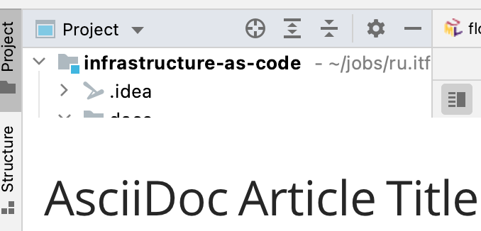 The document preview overlaps the project view · Issue #751 · asciidoctor/asciidoctor-intellij ...