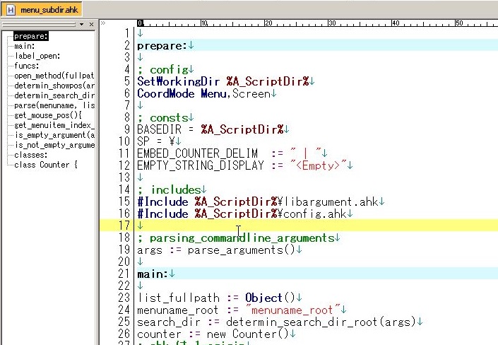 GitHub - stakiran/hidemaru_ahk: [WIP] 秀丸エディタで AutoHotkey を書くための設定たち