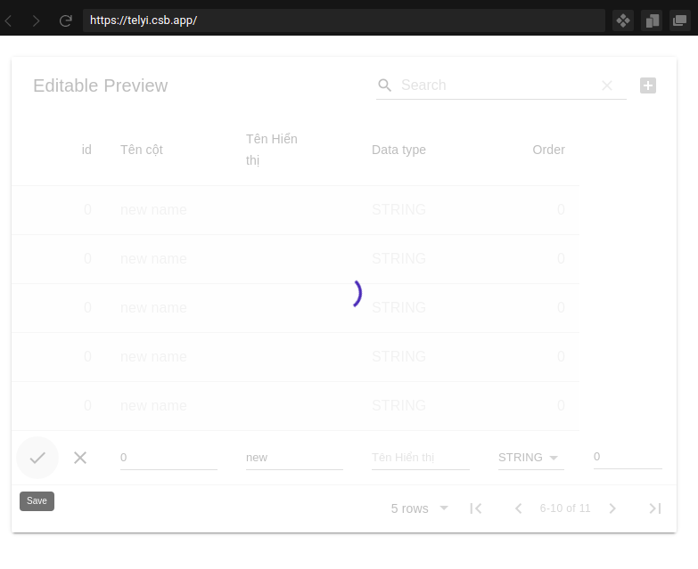 Crash when add new more than 4 rows · Issue #2722 · mbrn/material-table · GitHub