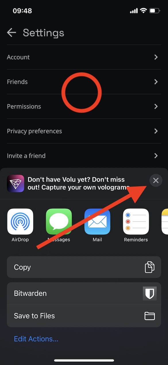 [share_plus] On iPad, it is not possible to dismiss the Share dialog ...