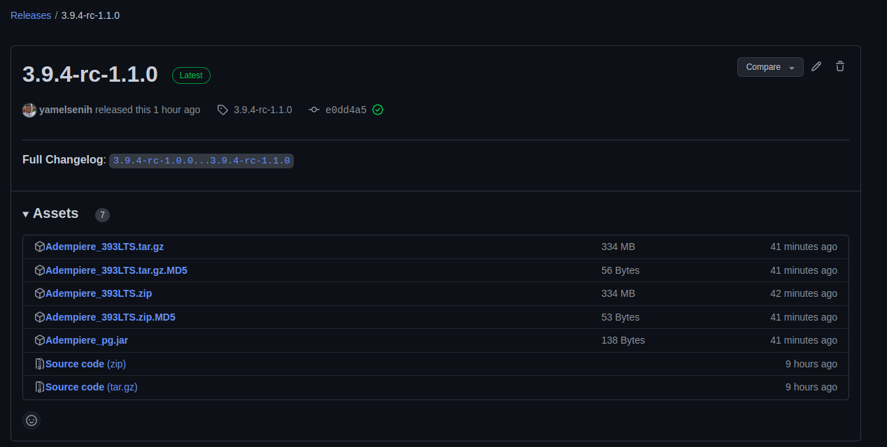 Github Actions Artifact Adempiere Postgresql Seed Generated With 0 Bytes · Issue 4006