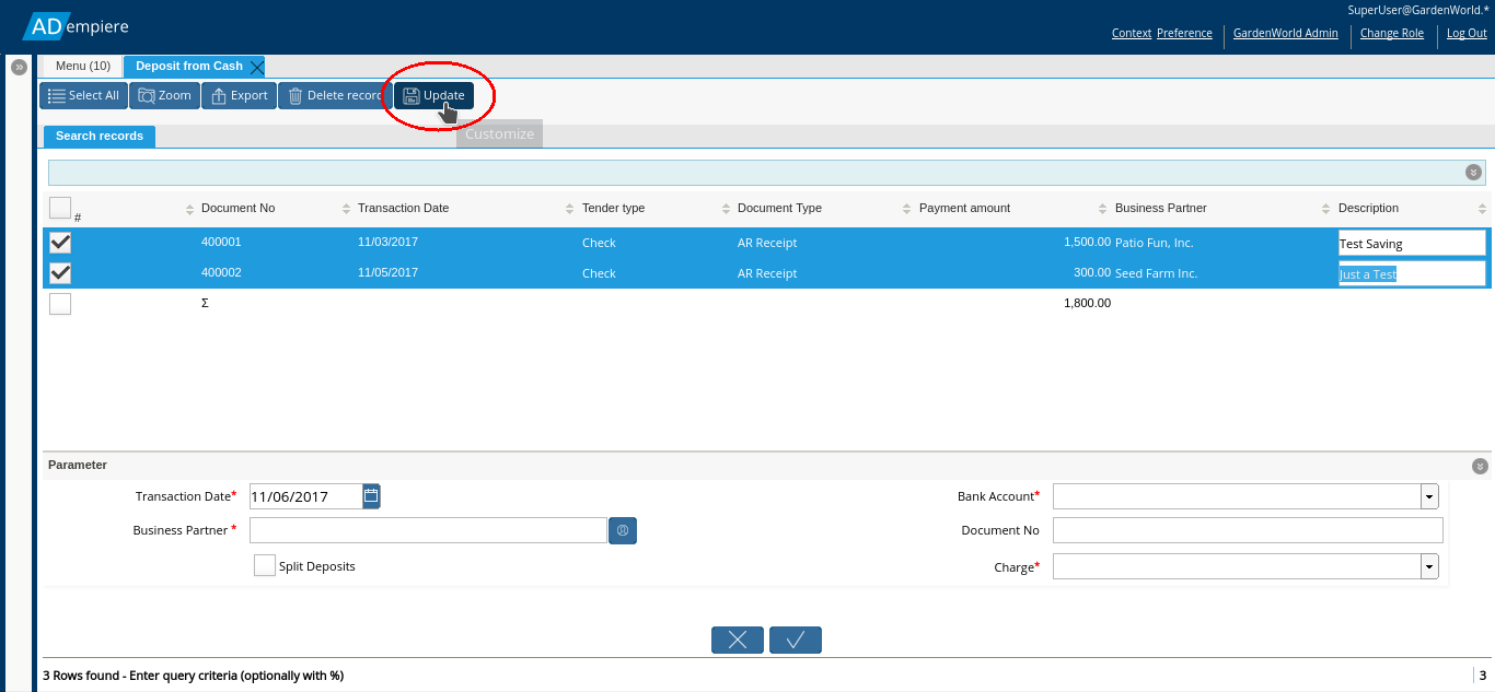Add batch action for Smart Browse · Issue #1457 · adempiere/adempiere ...