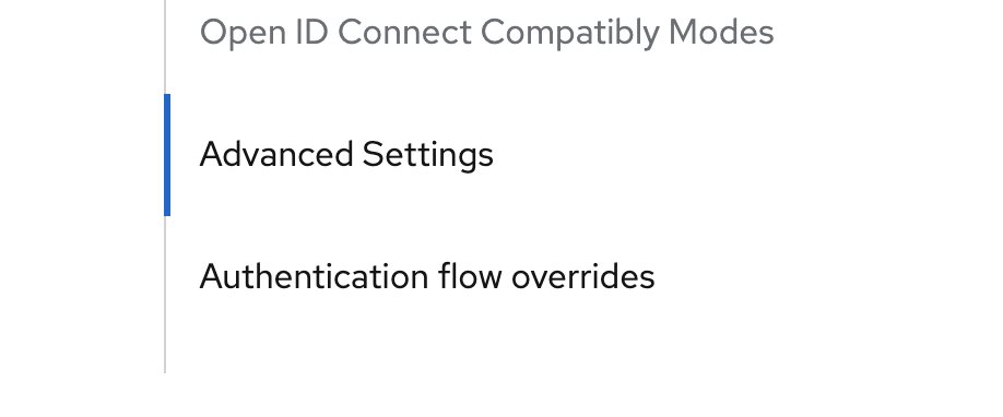 Ux Review Advanced Tab In Clients · Issue 18791 · Keycloakkeycloak · Github 