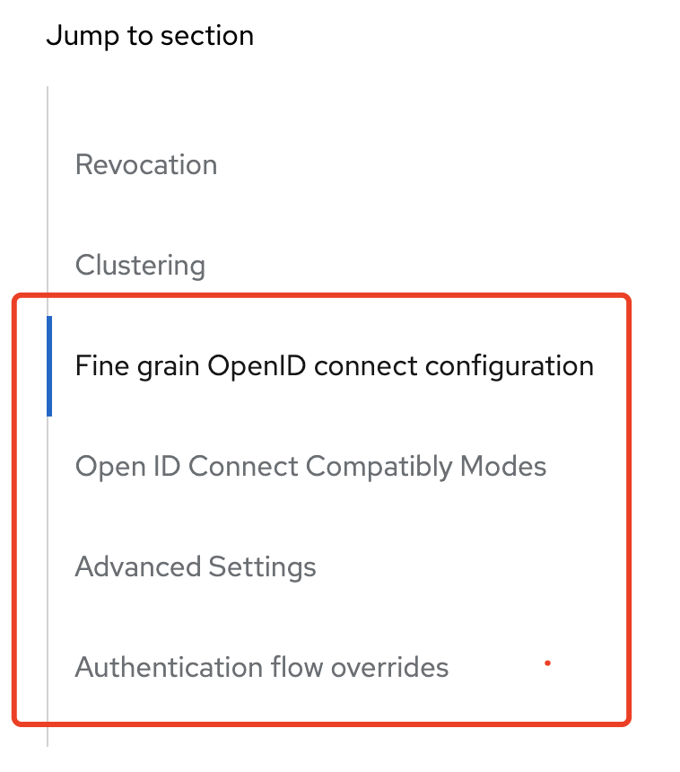 [UX Review] The Save button styles are not correct in the Advanced tab · Issue #18709 · keycloak ...