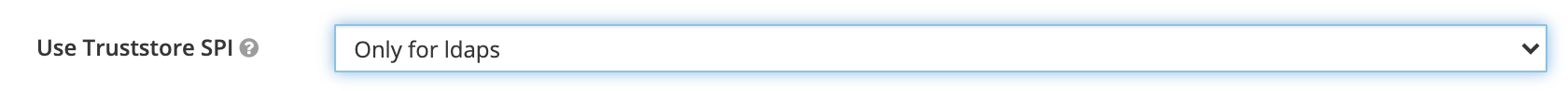 Ux Review The Use Truststore Spi Should Default To Be Only For Ldaps Instead Of Always