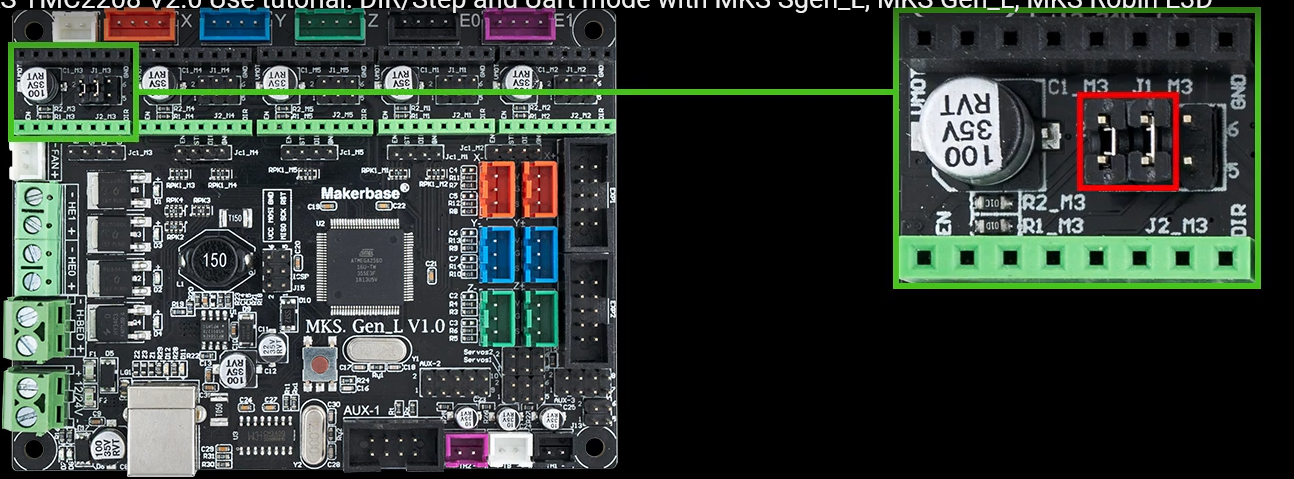 Ender 3 + MKS GEN L: Unable to read tmc uart 'stepper_x' register IFCNT · Issue #3631 ...