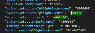 Add editor.selectionborder · Issue #90807 · microsoft/vscode · GitHub