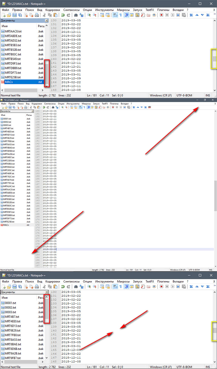 Save the state of scroll's position "List of documents" · Issue #5429 ...