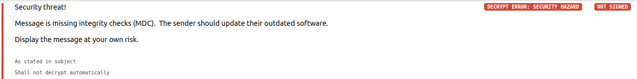 update signature+encryption rendering to use badges · Issue #4201 · FlowCrypt/flowcrypt-browser ...