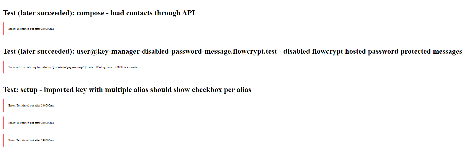 Isolate Oauthmock Data For Each Test · Issue 5086 · Flowcrypt Flowcrypt Browser · Github