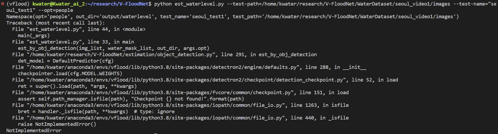error to execute est_waterlevel.py · Issue #1 · xmlyqing00/V-FloodNet · GitHub