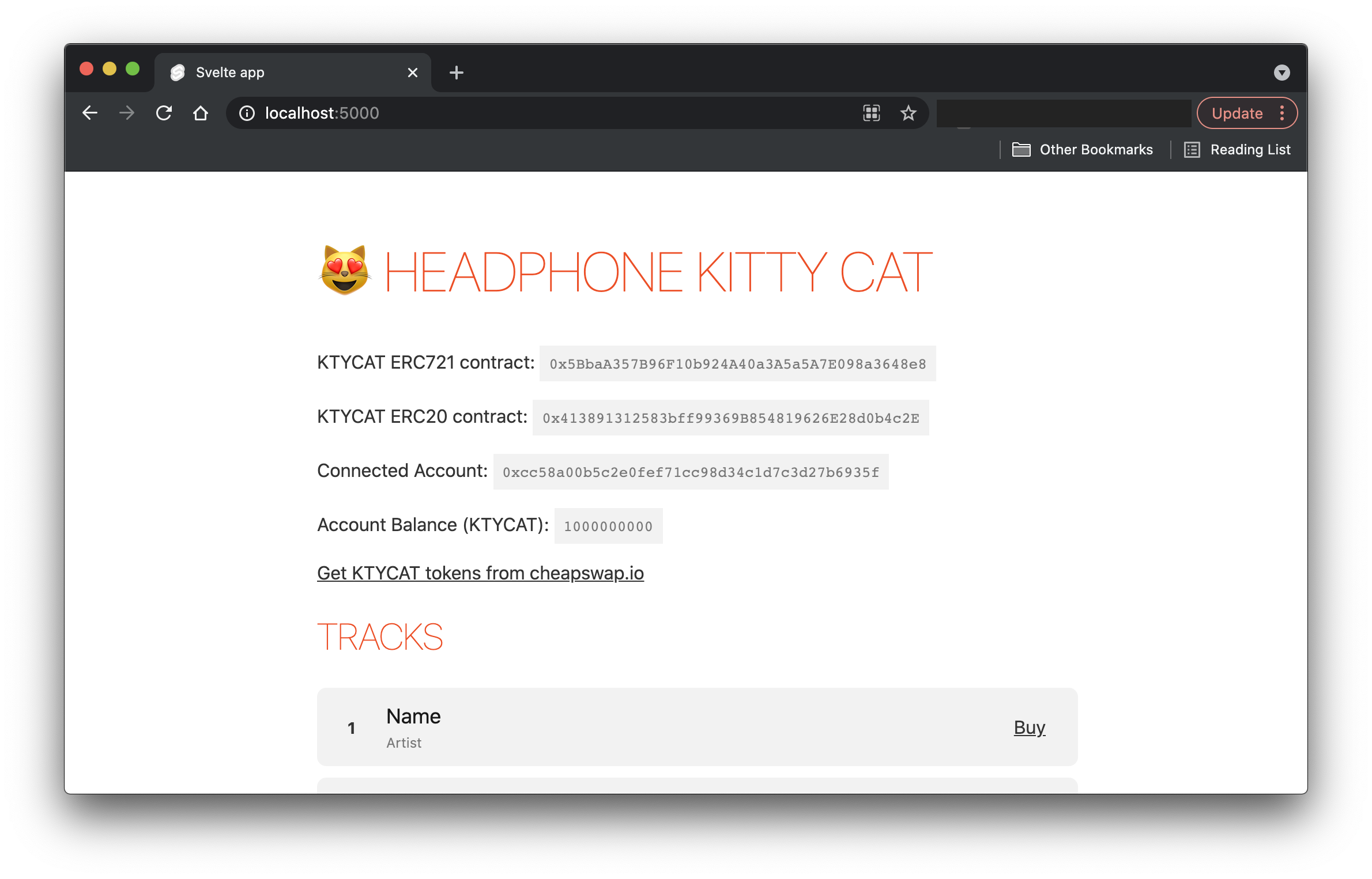GitHub - pixobits/HeadphoneKittyCat: Dapp for sharing music as NFTs