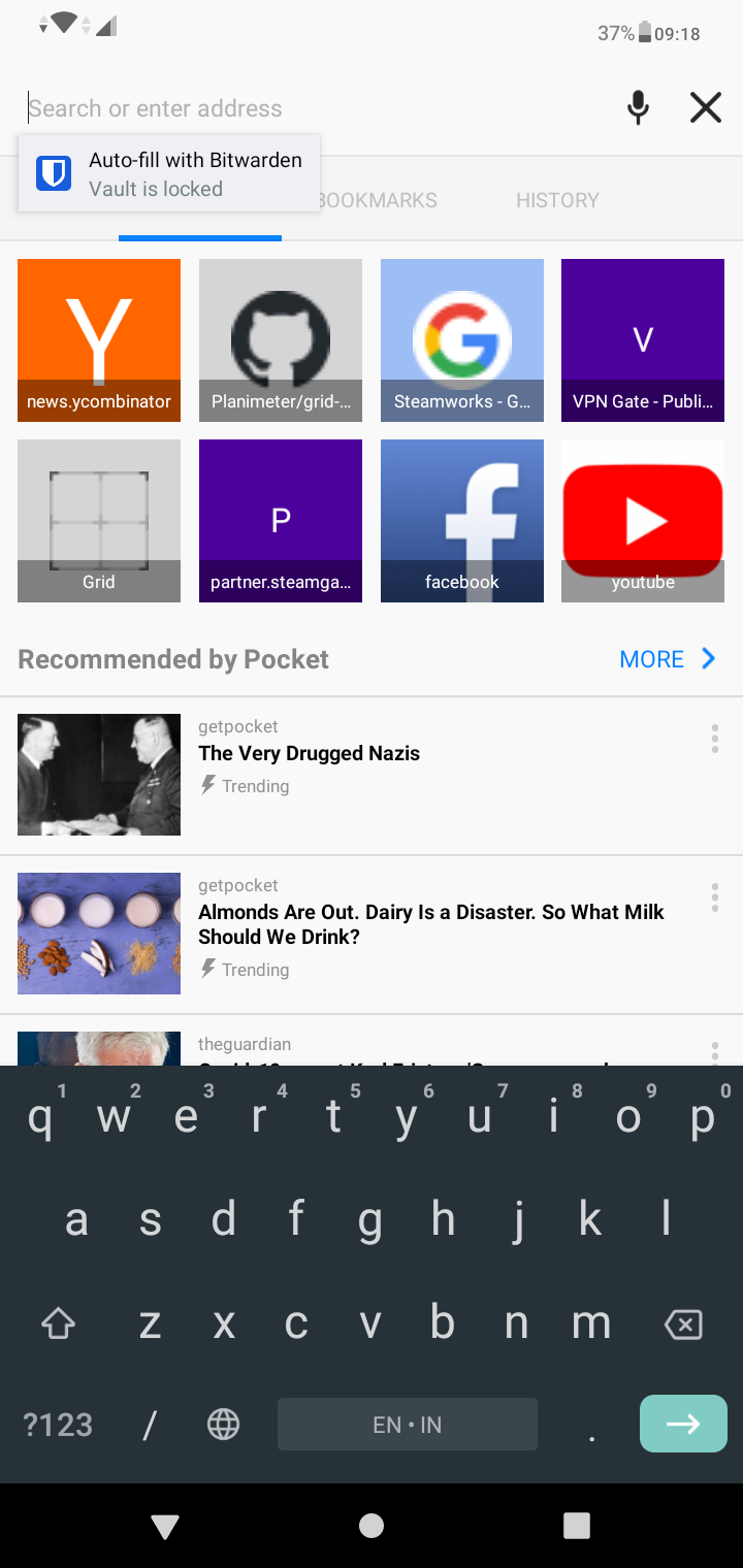 Android autofill popup on any input control · Issue #914 · bitwarden/mobile · GitHub