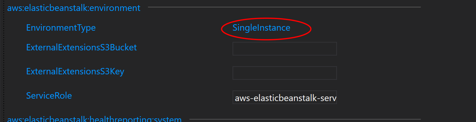 Support for Changing Elastic Beanstalk from single instance to multi instance environment ...