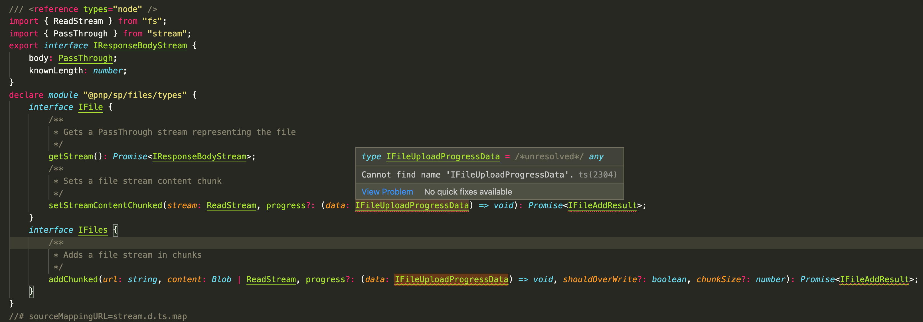 Interface missing error (nodejs 3.0.1) · Issue #2117 · pnp/pnpjs · GitHub