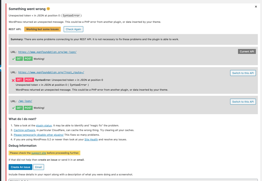 Redirection Error when performing redirect search · Issue #2885 · johngodley/redirection · GitHub