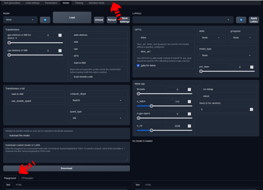 Yay, the new UI changes broke extensions on tabs · Issue #2634 · oobabooga/text-generation-webui ...