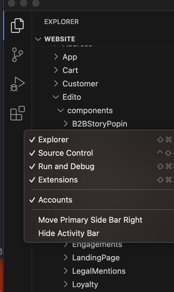 Search disappear from SideBar · Issue #189669 · microsoft/vscode · GitHub