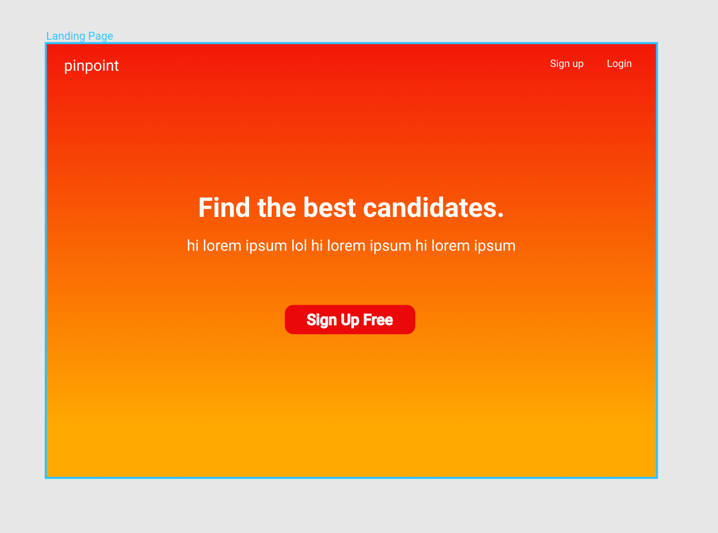 frontend: implement new landing page · Issue #146 · ubclaunchpad/pinpoint · GitHub