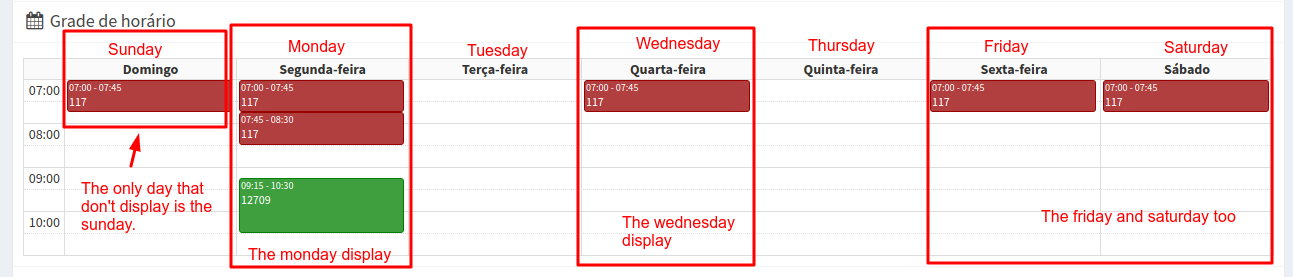 [ dayRender callback - Don't change sunday background color ] · Issue ...