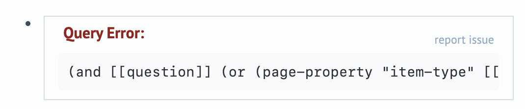 `page-property` cannot be put into `or` in a simple query · Issue #8472 · logseq/logseq · GitHub