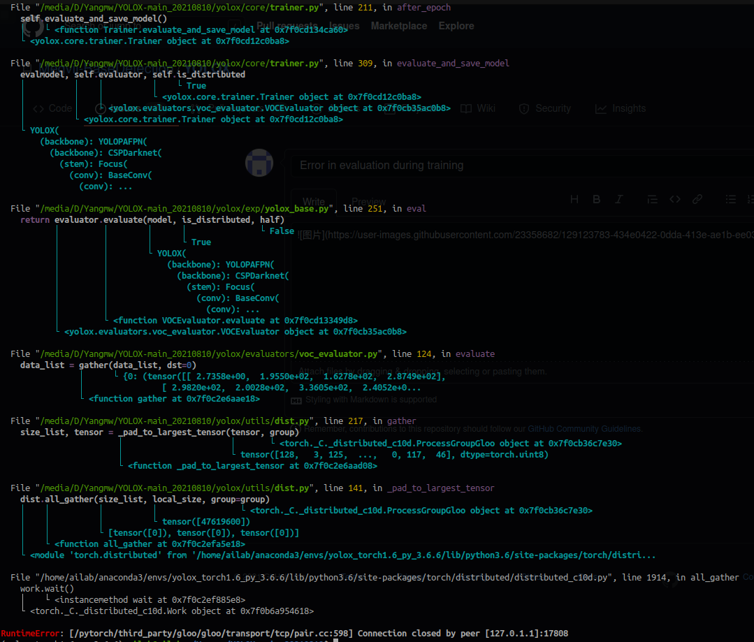 evaluation during training · Issue #463 · Megvii-BaseDetection/YOLOX · GitHub
