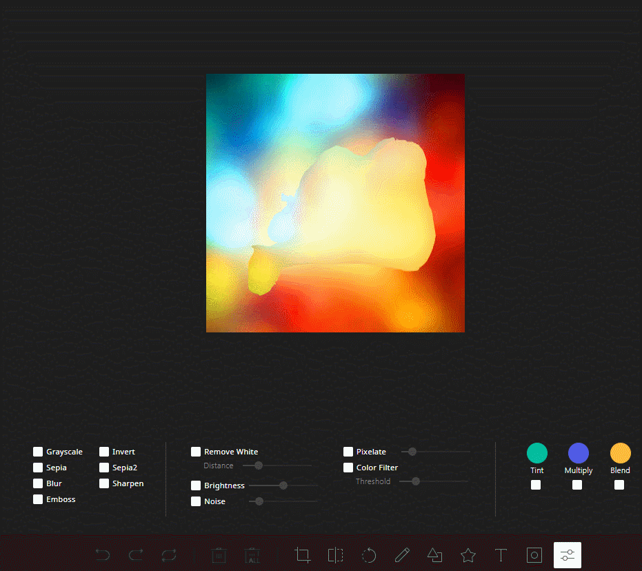 Undo-Redo command of icon color change does not work properly. · Issue ...