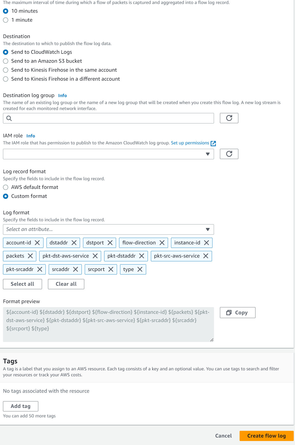 Make field names configurable in AWS VPCFlowLog integration · Issue #17979 · wazuh/wazuh · GitHub