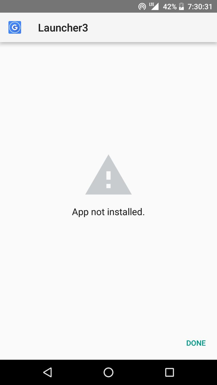 App not installed · Issue #177 · amirzaidi/Launcher3 · GitHub