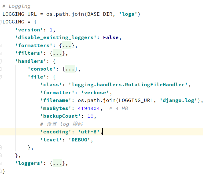 Django Logging 输出到 Log 文件出现中文乱码问题 · Issue 4 · Terrluonote · Github