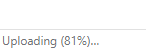 Upload progress percentage indicator feature is missing · Issue #2697 · GoogleChrome/chromium ...