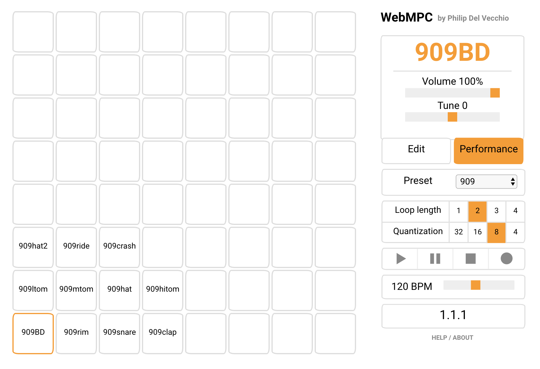 GitHub - pdv/webmpc: A web-based audio sampler