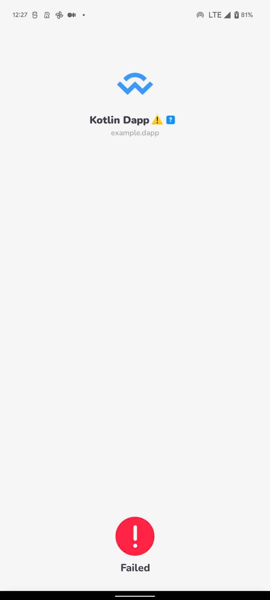 Spot unable to connect the QrCode generated by Kotlin/Swift Dapp · Issue #696 · WalletConnect ...