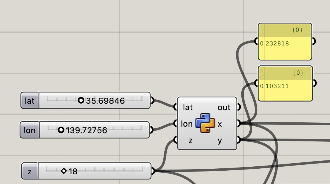 GitHub - jhorikawa/CoordinateProjectionWithGHPython