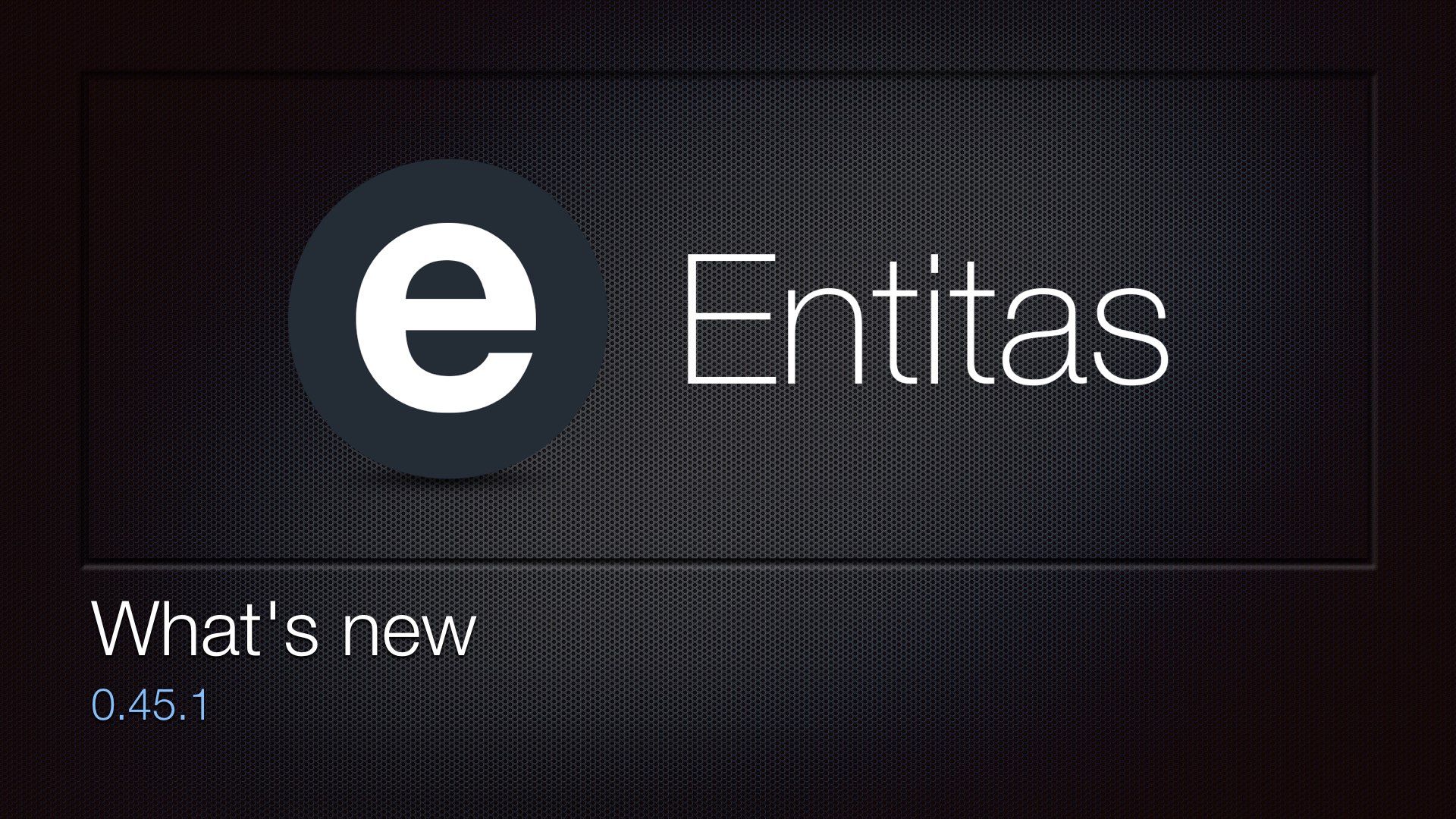 New Video Tutorial | Entitas - What's new - 0.45.1 · Issue #492 ...