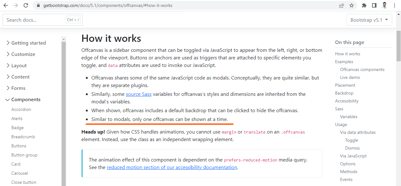 Nested Off Canvases All Receive Events · Issue #78 · vikramlearning/blazorbootstrap · GitHub