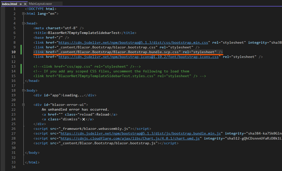 Sidebar shows always toggle button · Issue #144 · vikramlearning/blazorbootstrap · GitHub
