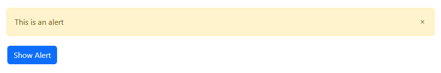 Reshow a dismissable alert · Issue #153 · vikramlearning/blazorbootstrap · GitHub