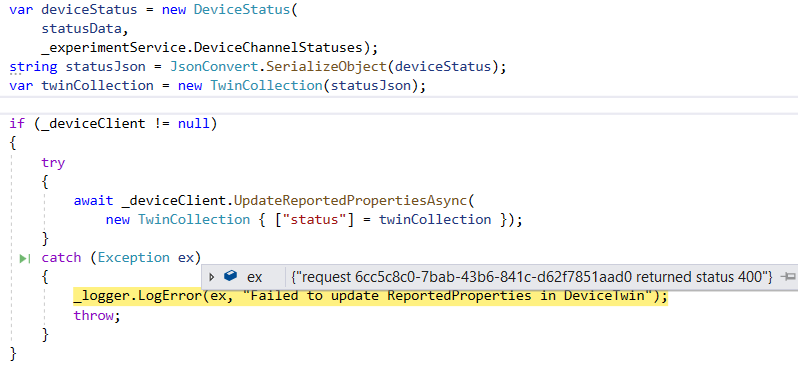 Device Twin properties - no support for JSON arrays · Issue #55765 ...