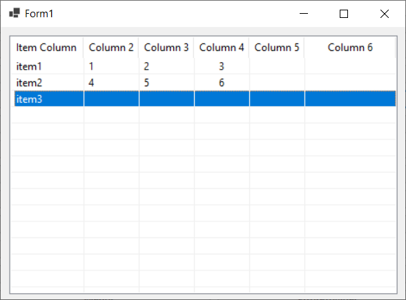 Create Separate Accessibility Objects For Each Listview View · Issue 4748 · Dotnetwinforms