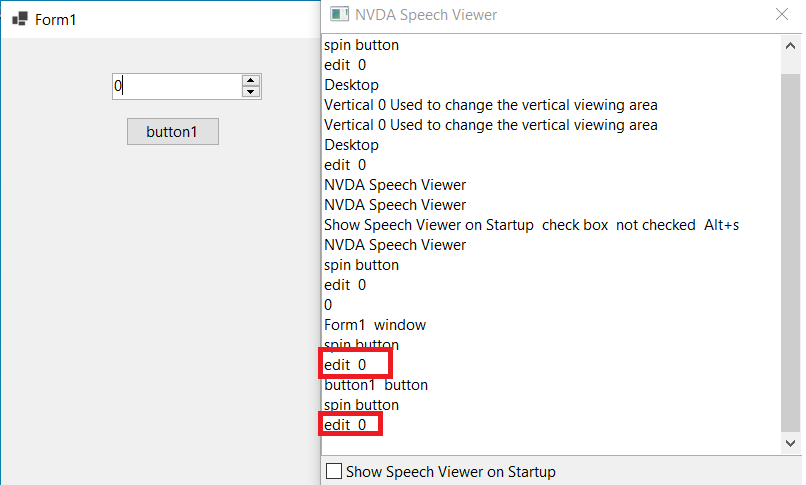 [Accessibility] Narrator announces NumericUpDown as "edit" instead of ...